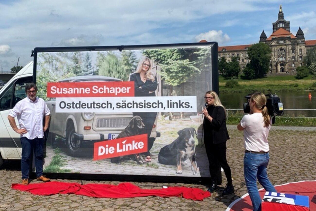 Alles auf Schaper: Sachsens Linke vor ihrem schwersten Wahlkampf
