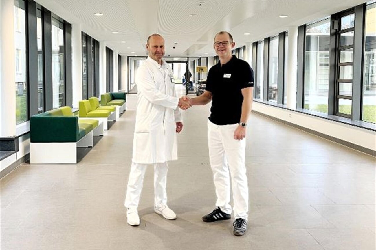 Andreas Wolfgang Reske leitet die Ärzteschaft im HBK Zwickau und Kirchberg