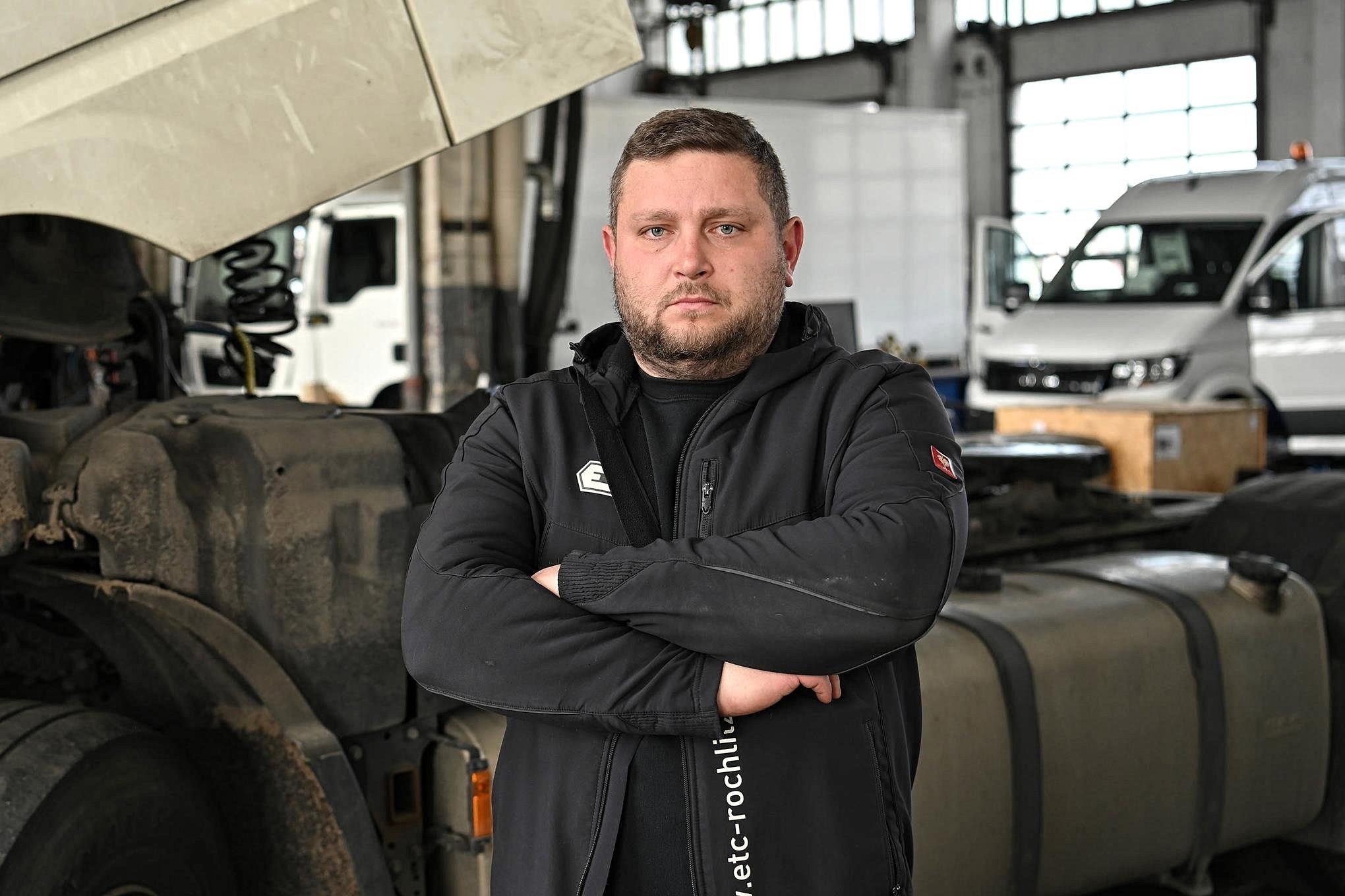 B 107 in Rochlitz ist dicht: Wenn Kunden und Lieferanten vor der ...