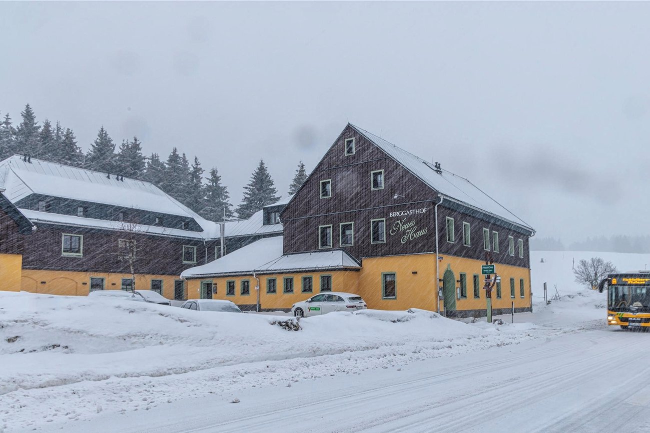 Berggasthof am Grenzübergang Oberwiesenthal: Fast alles neu im „Neuen Haus“