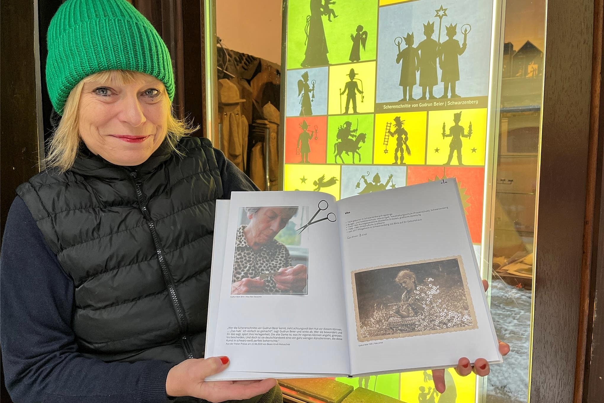 Buch über die Schwarzenberger Meisterin einer selten gewordenen Kunst