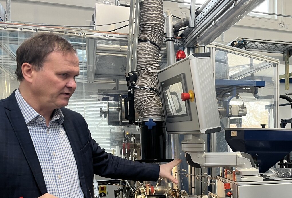 Chef der Firma Fiberware in Mittweida: "Wir sind stark gewachsen und ...