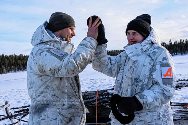 Chemnitzerin bei "Arctic Warrior": Eiskalte Powerfrau, die anderen Mut ...