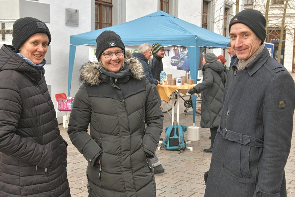 Das Demokratiebündnis „Freiberg für alle“ tritt erstmals zur ...