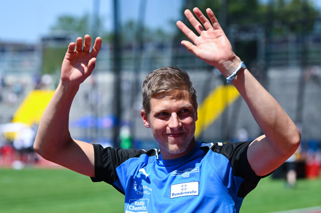 Der siebente Streich: Chemnitzer Dreispringer Max Heß erneut Deutscher ...