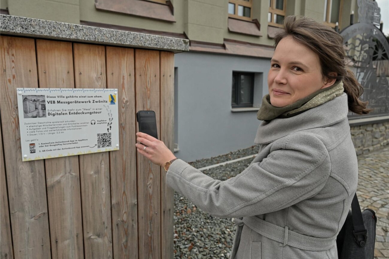 Ehemaliges Messgerätewerk Zwönitz: Auf Spurensuche mit Handy-App