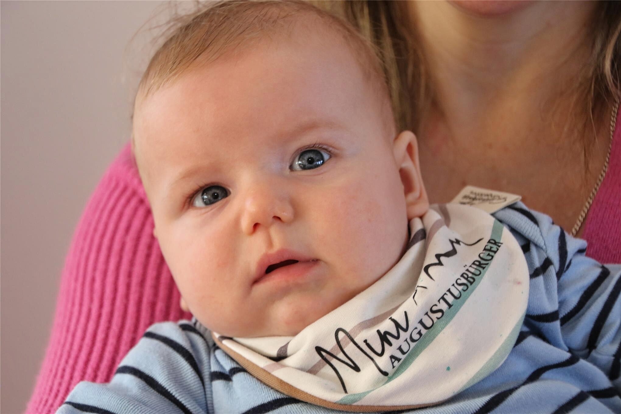 Einer von 17 süßen „Mini-Augustusbürgern“: Matvii aus Erdmannsdorf