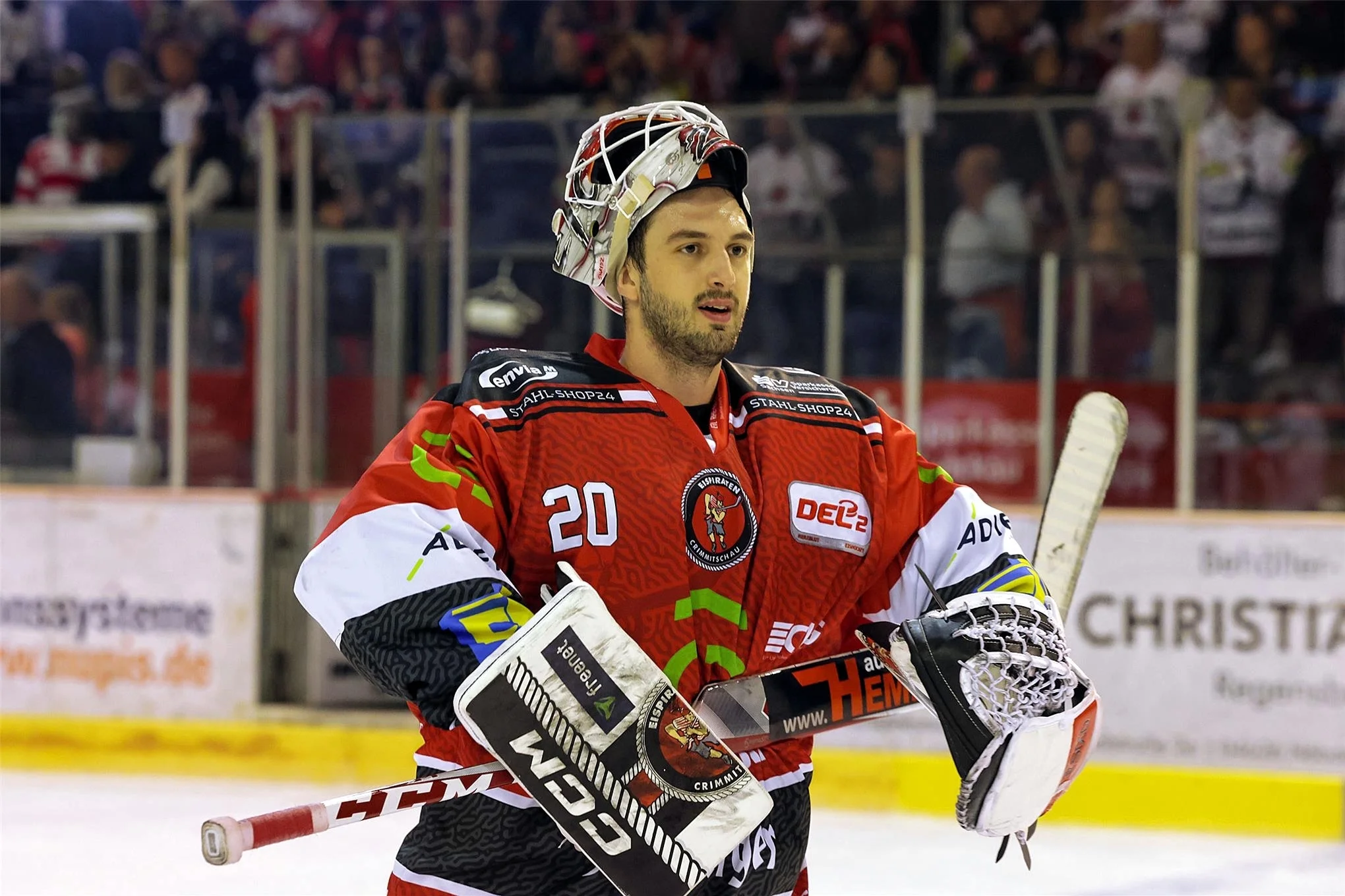 Eispiraten Crimmitschau: Welche Unterstützung für Keeper Christian ...