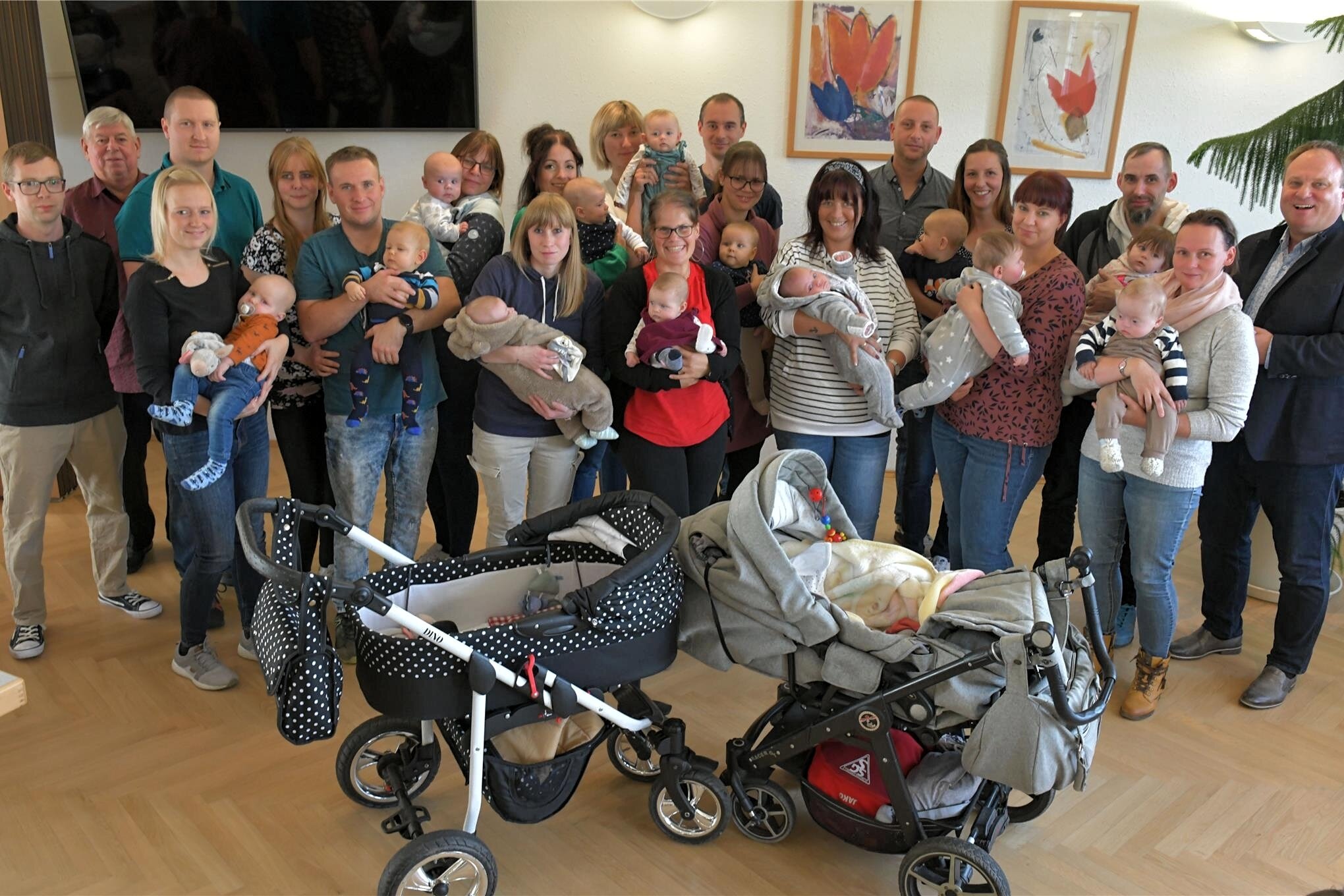 Empfang für Emma, Till und all die anderen Babys in Brand-Erbisdorf