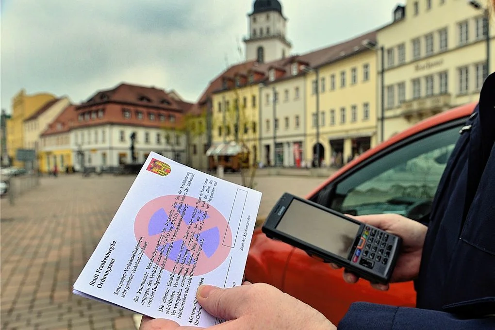 Falschparken in Frankenberg: Die Stadt hat beim Bußgeld ihre Einnahmen ...