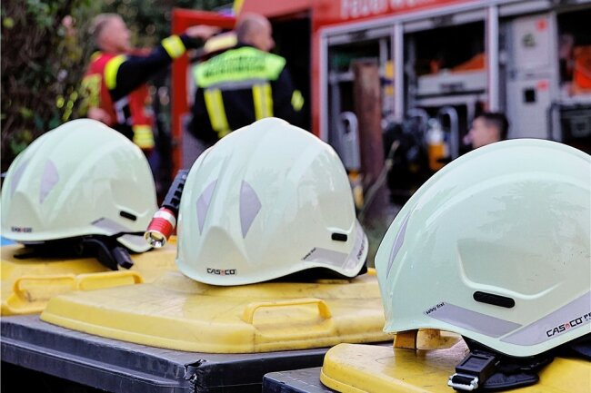 Feuerwehreinsatz in Oederan: Rauchgasvergiftung nach Panne in der Küche