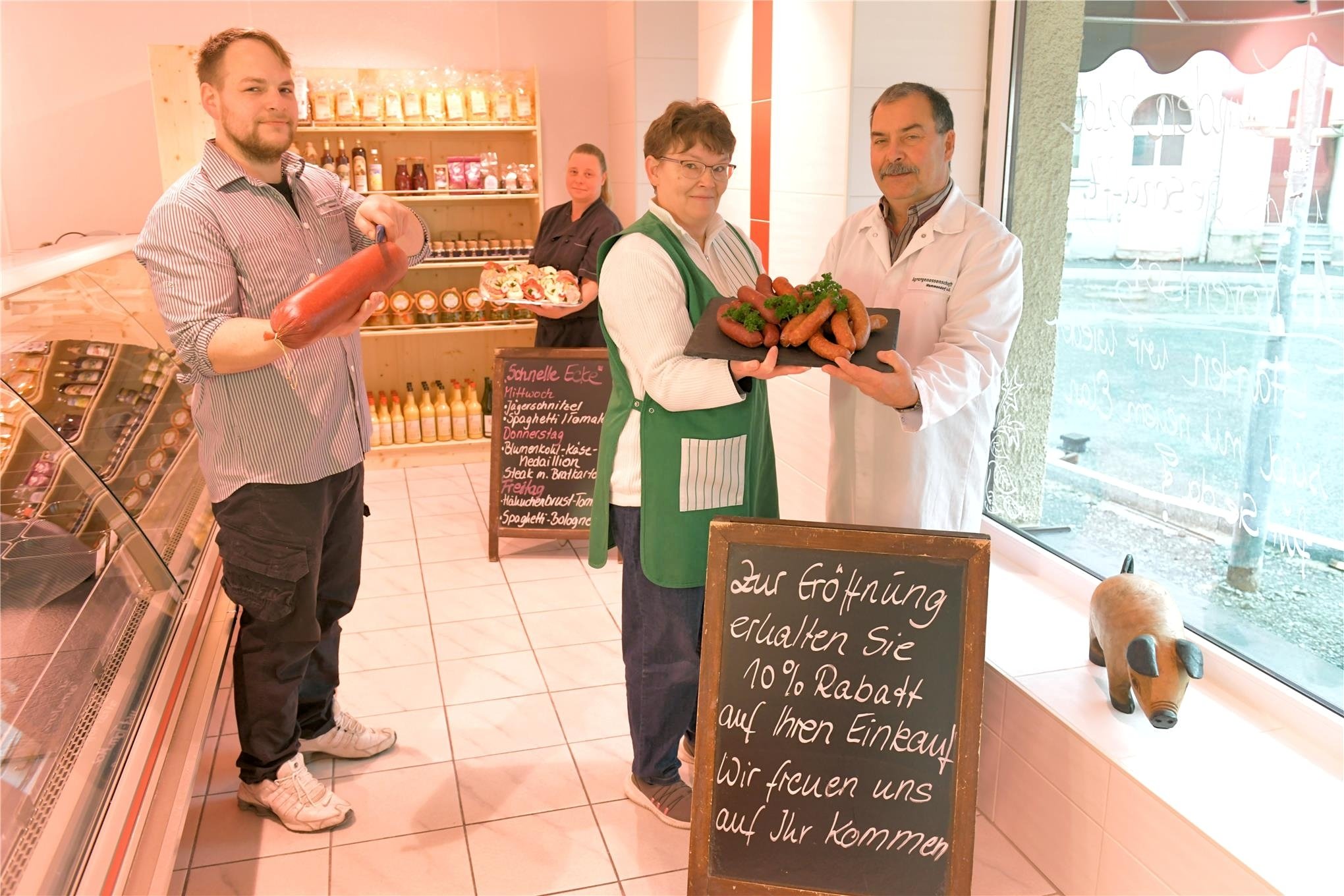 Fleischerei Memmendorf: Ein Laden in Freiberg schließt, einer öffnet wieder