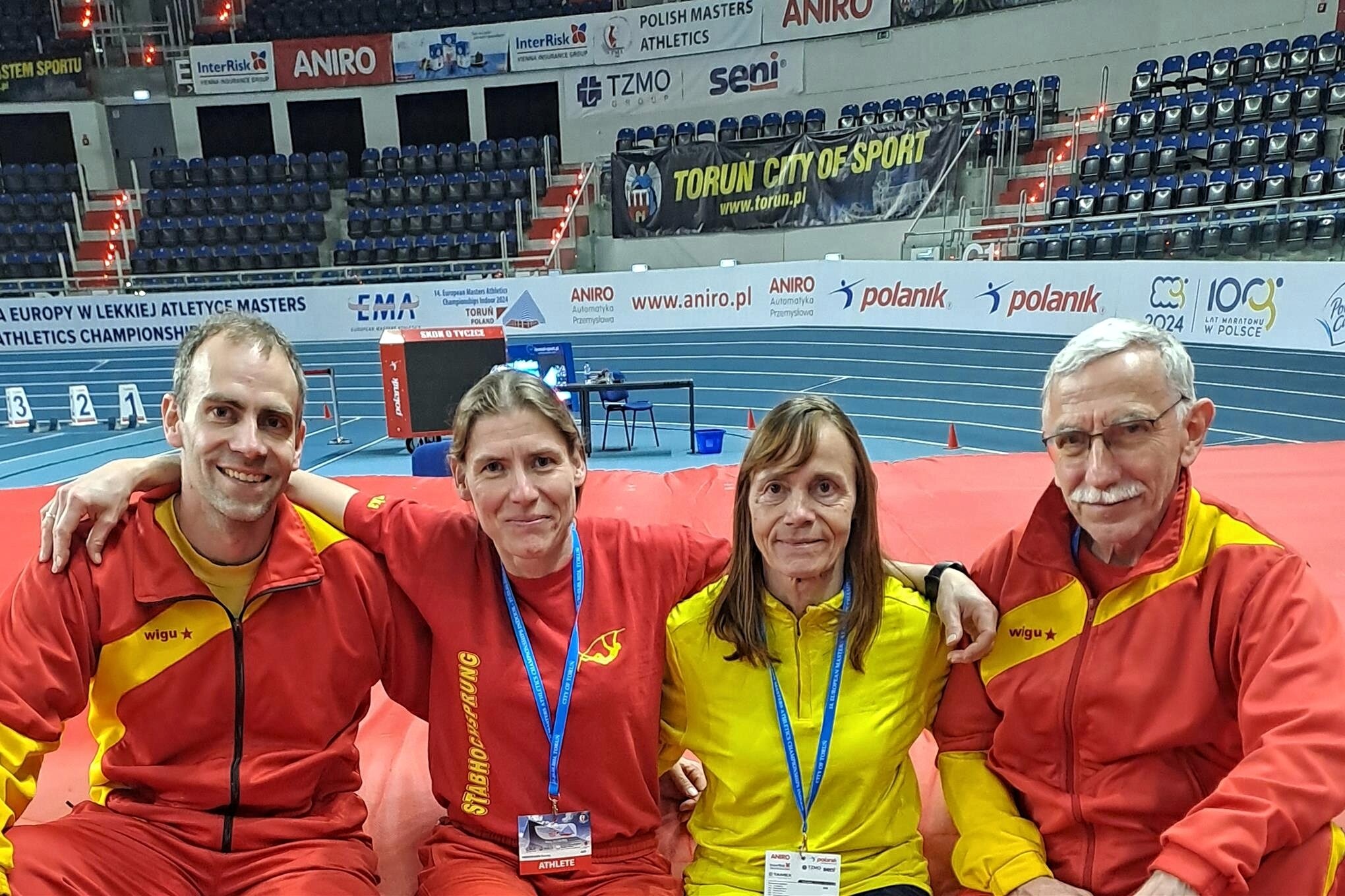 Frankenberger Leichtathleten: Erfolgreicher „Familienausflug“ zur Masters-EM in Polen