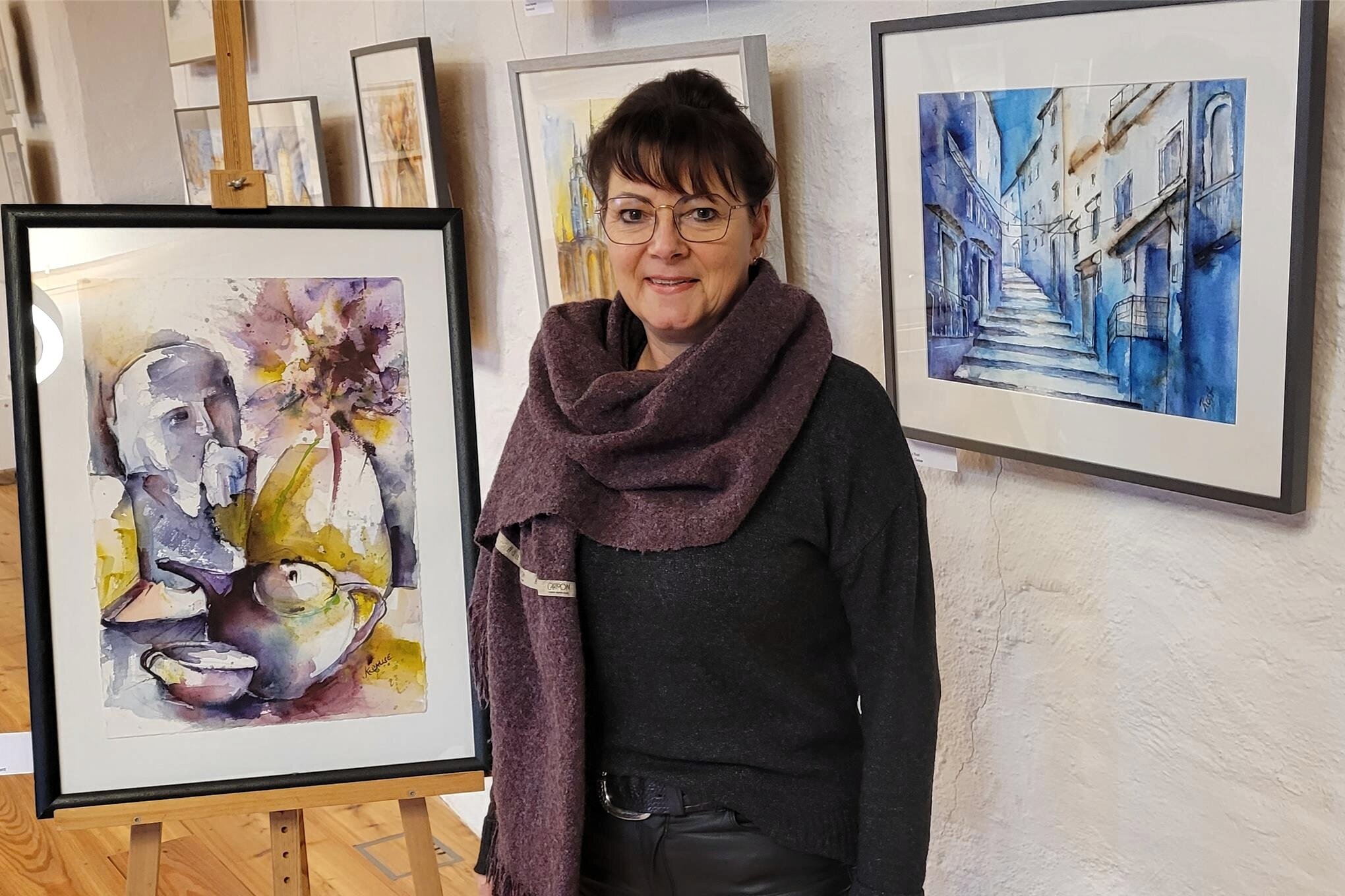 „Frauen zeigen Farbe“ auf Burg Schönfels