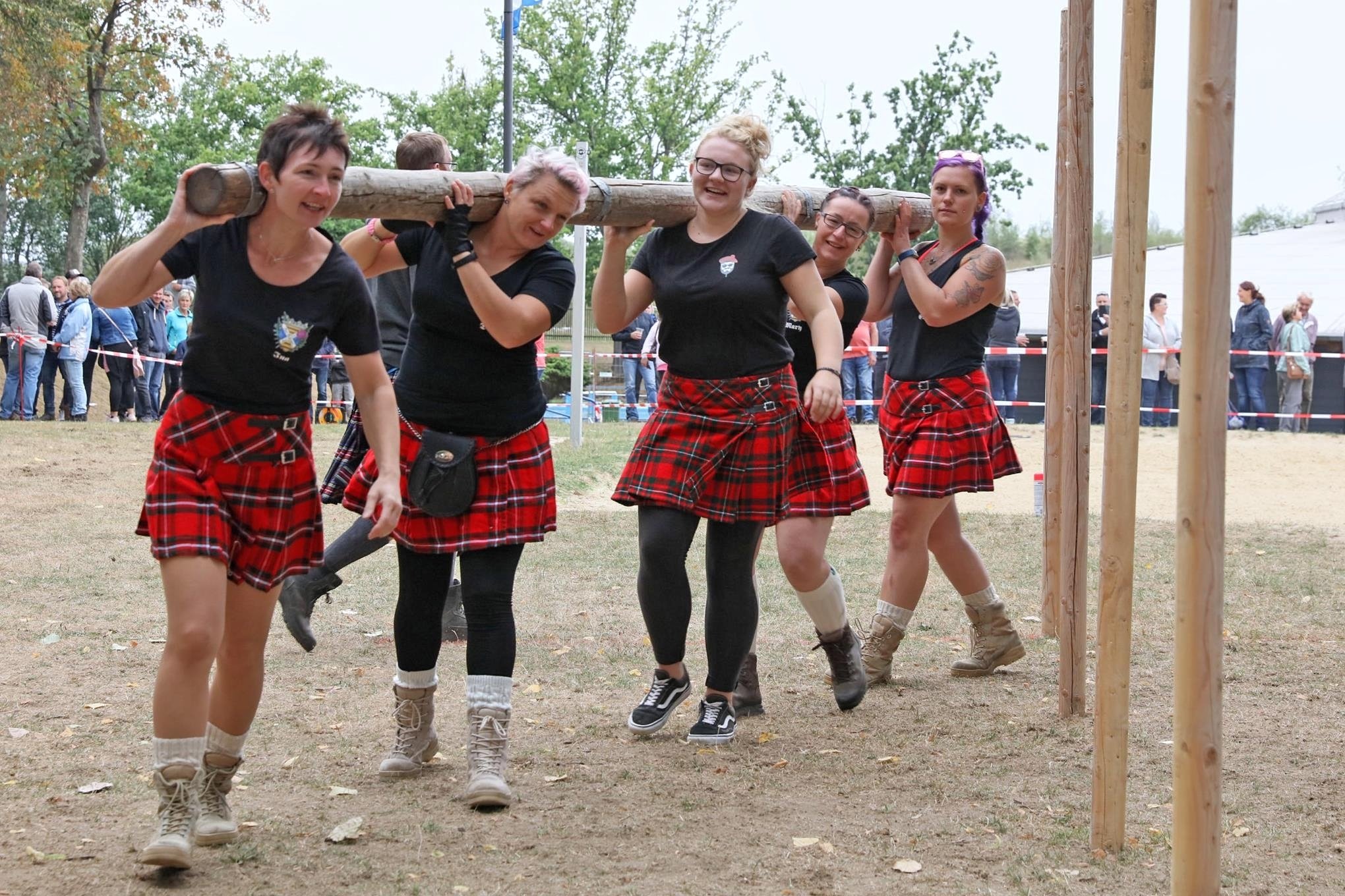 Freibad Crossen: Clan organisiert Highland Games