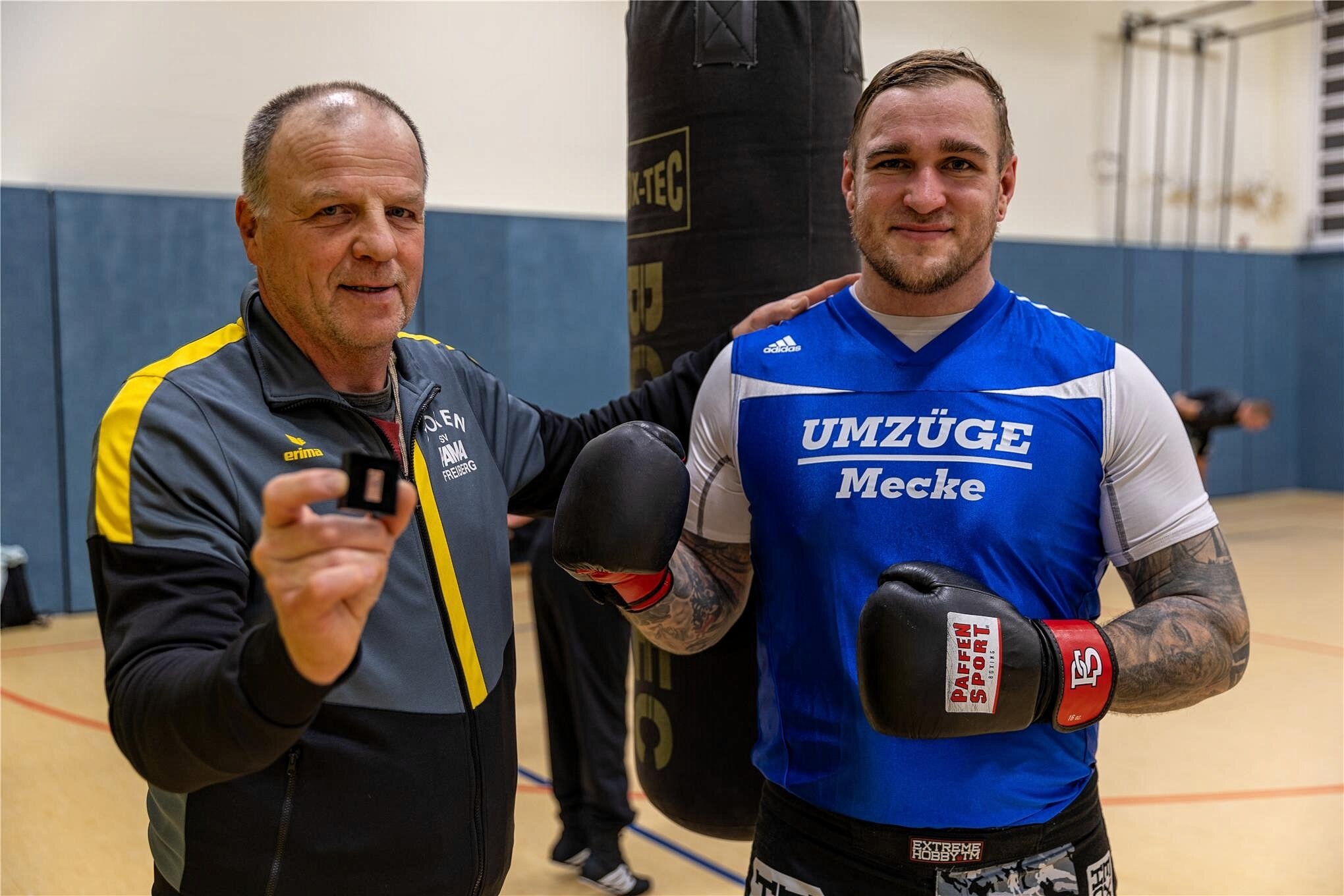Großer Bahnhof für Gerd Mecke: Freiberger Box-Idol für mehr als 300 ...
