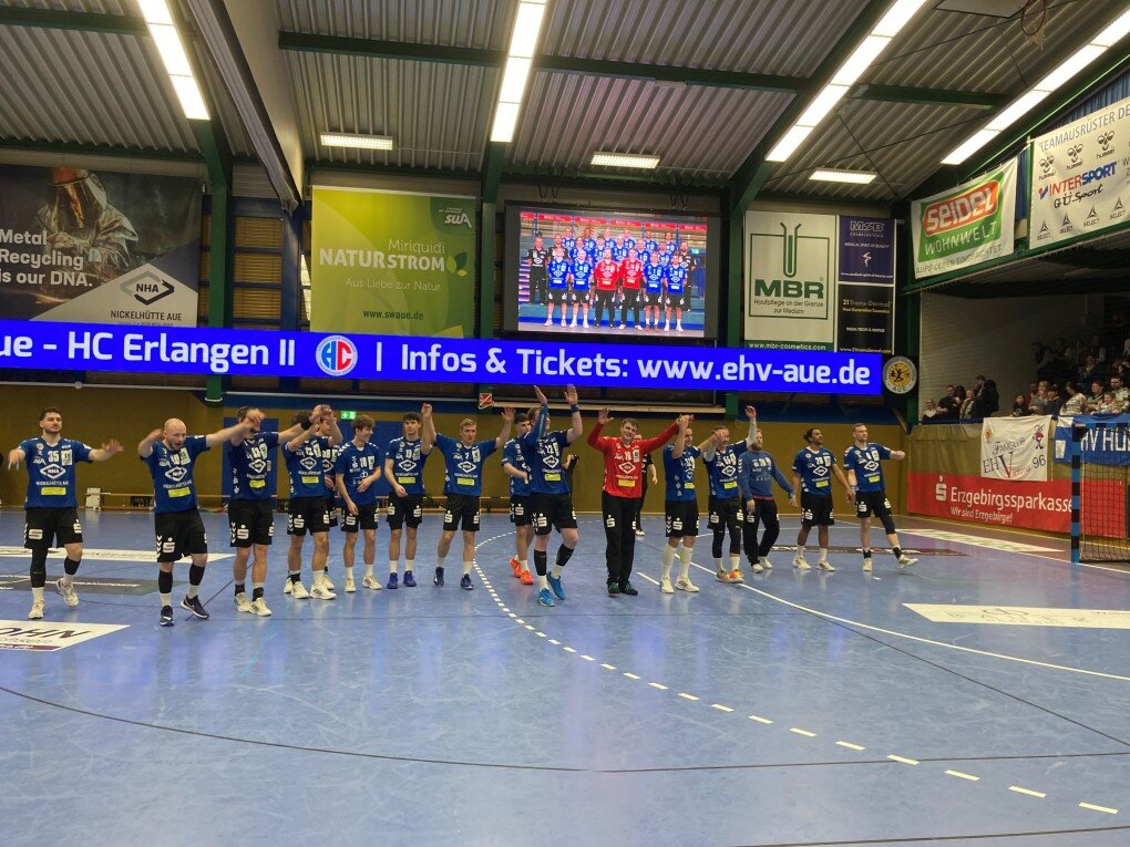 Handball: EHV Aue mit hartem Arbeitssieg