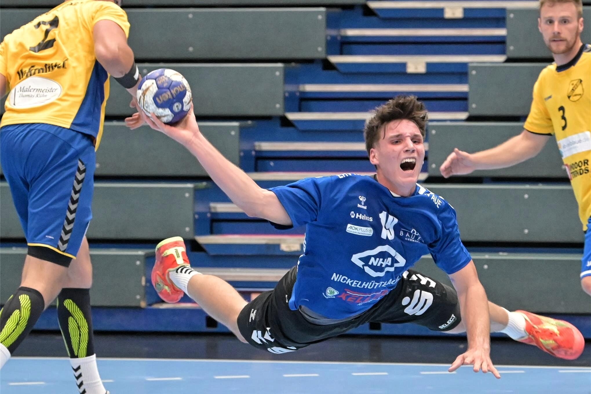 Handball-Sonntag in der Sachsenliga: Auer Juniorteam läuft zuhause als ...