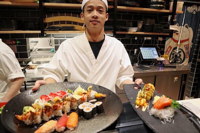 Hier lässt roher Fisch keinen kalt - ein Besuch im "Mori Moto" in Zwickau