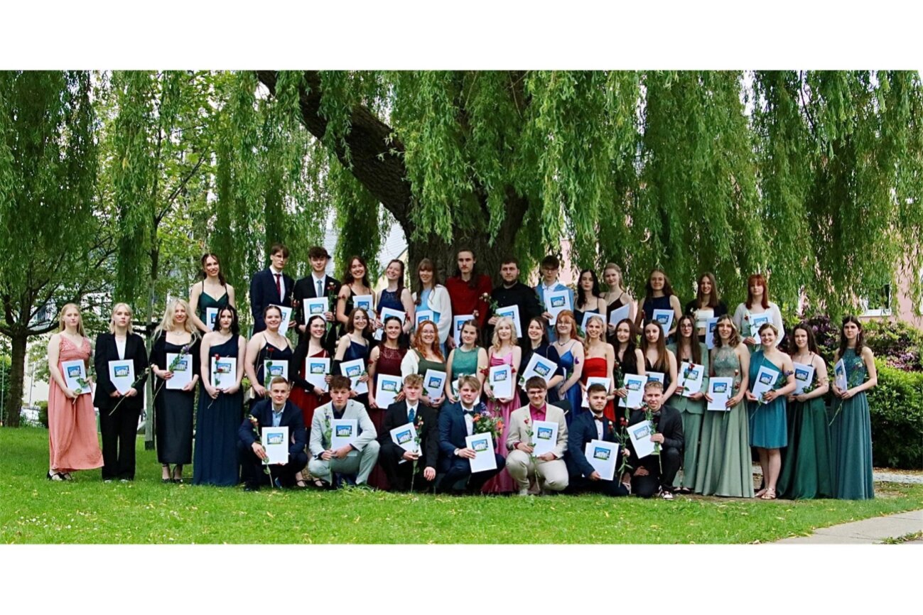 Humanistisches Greifenstein-Gymnasium Thum: Das sind die Abiturienten 2024