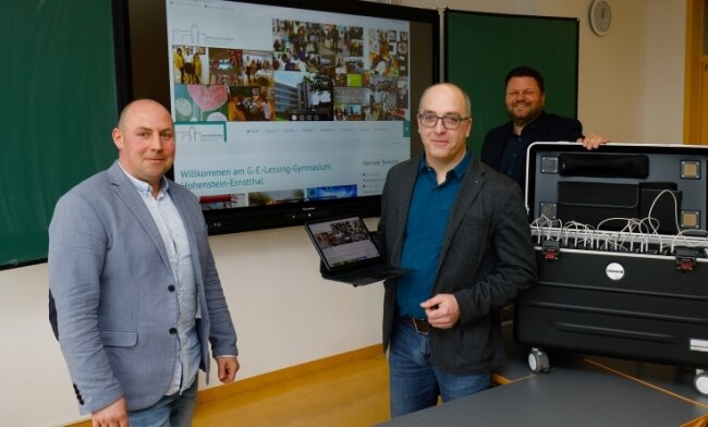 Im Lessing-Gymnasium ist digitales Zeitalter angebrochen