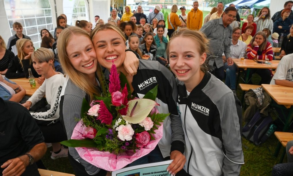 Jubel um Turn-Europameisterin Emma Malewski