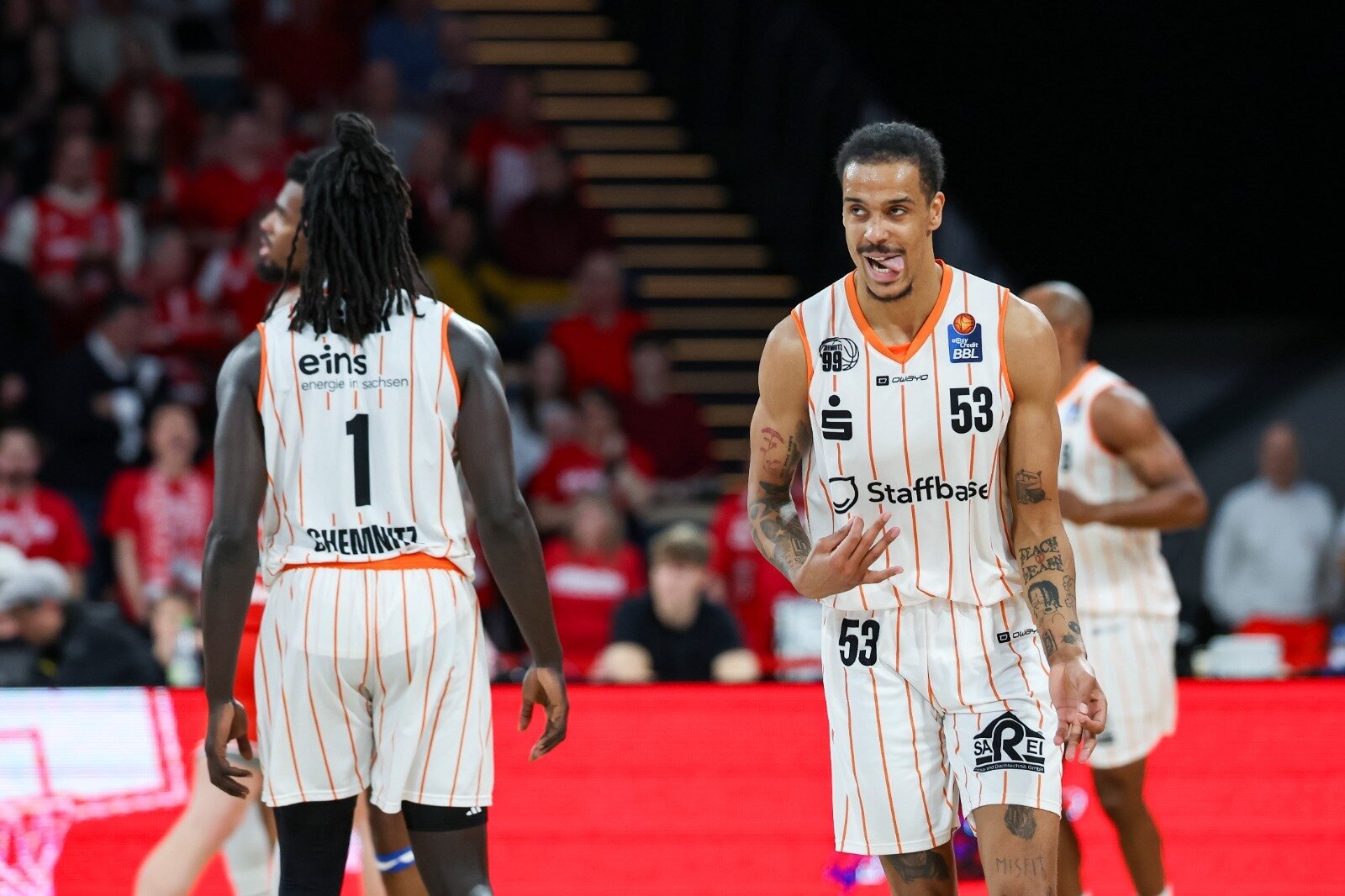 Kevin Yebo überragend: Niners Chemnitz fegen Bamberg aus deren Halle