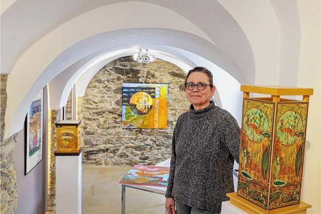 Kleine Galerie Hohenstein-Ernstthal: von Blumen, Blasen und Brüchen