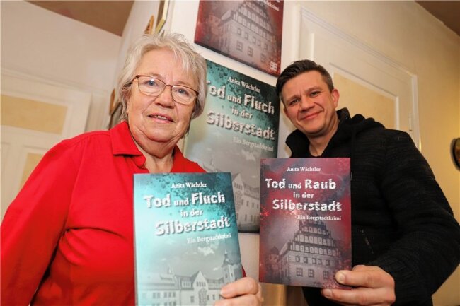 Krimi-Lektüre aus Freiberg - der nächste Fall spielt in einer Gartensparte