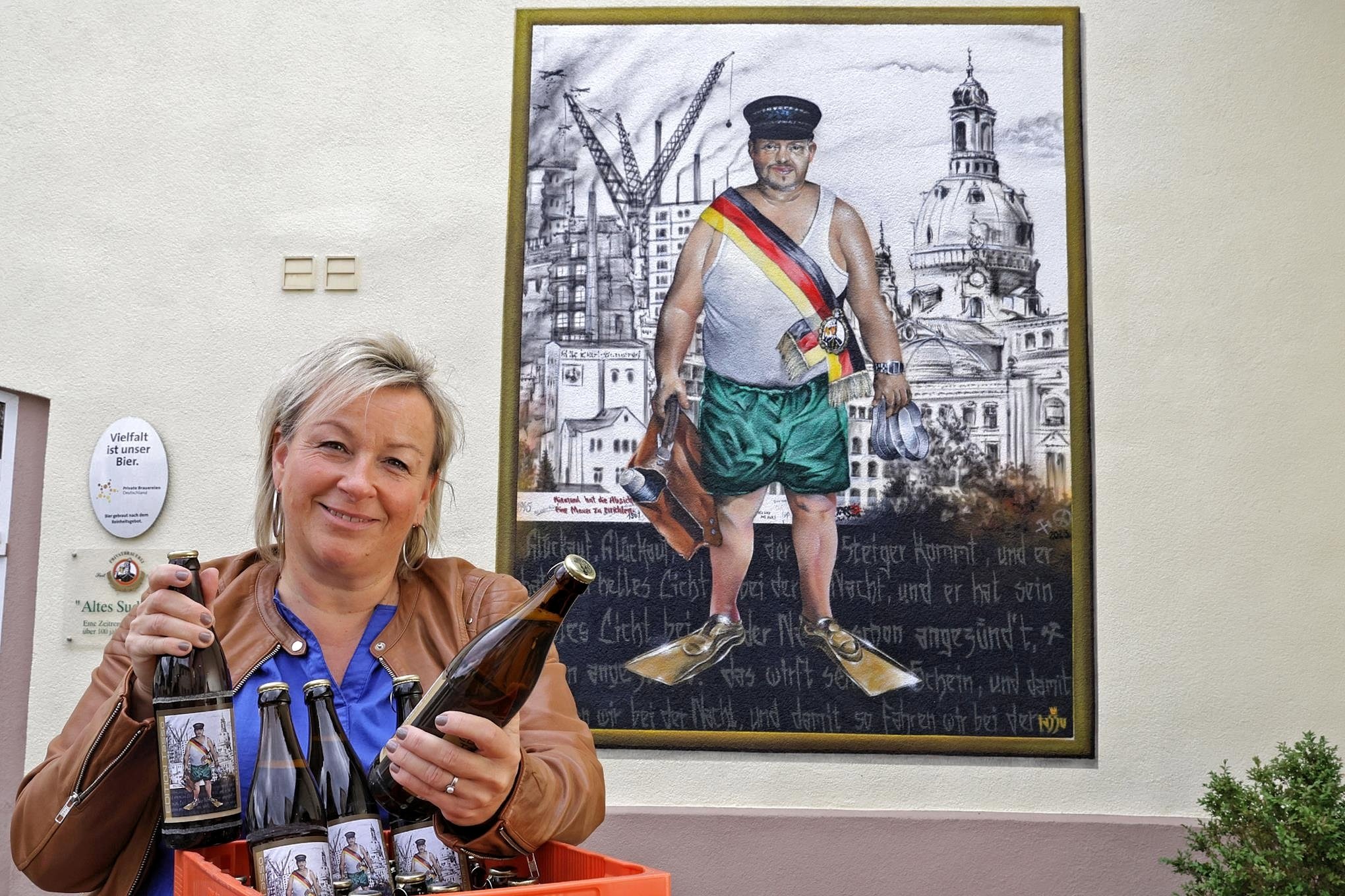 Künstlerisch wertvolles Bier: Wie es ein Werk von Tasso auf das Etikett ...