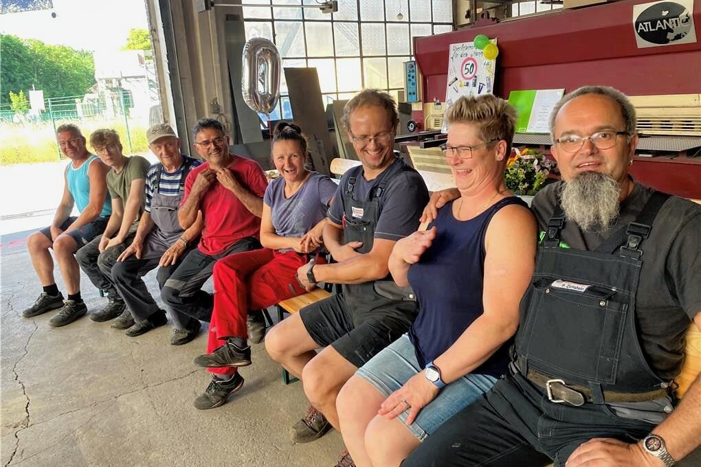 Liebeserklärungen zum 50. Geburtstag: Wie die Reichenbacher Schlosserei ...