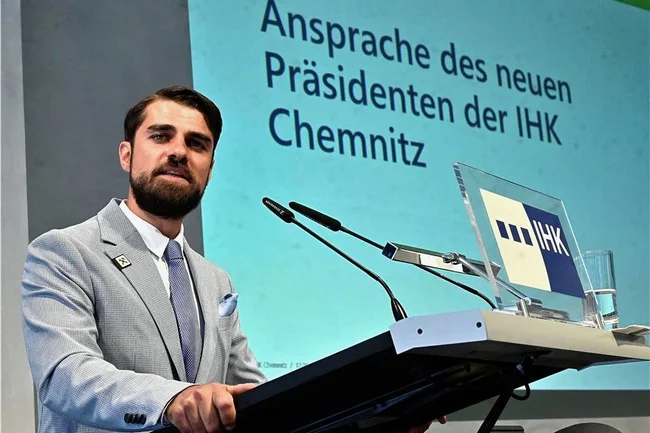Max Jankowsky zum neuen Präsidenten der IHK Chemnitz gewählt