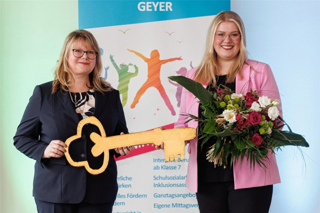 Meilenstein im Erzgebirge: In Geyer geht eine neue Oberschule offiziell ...