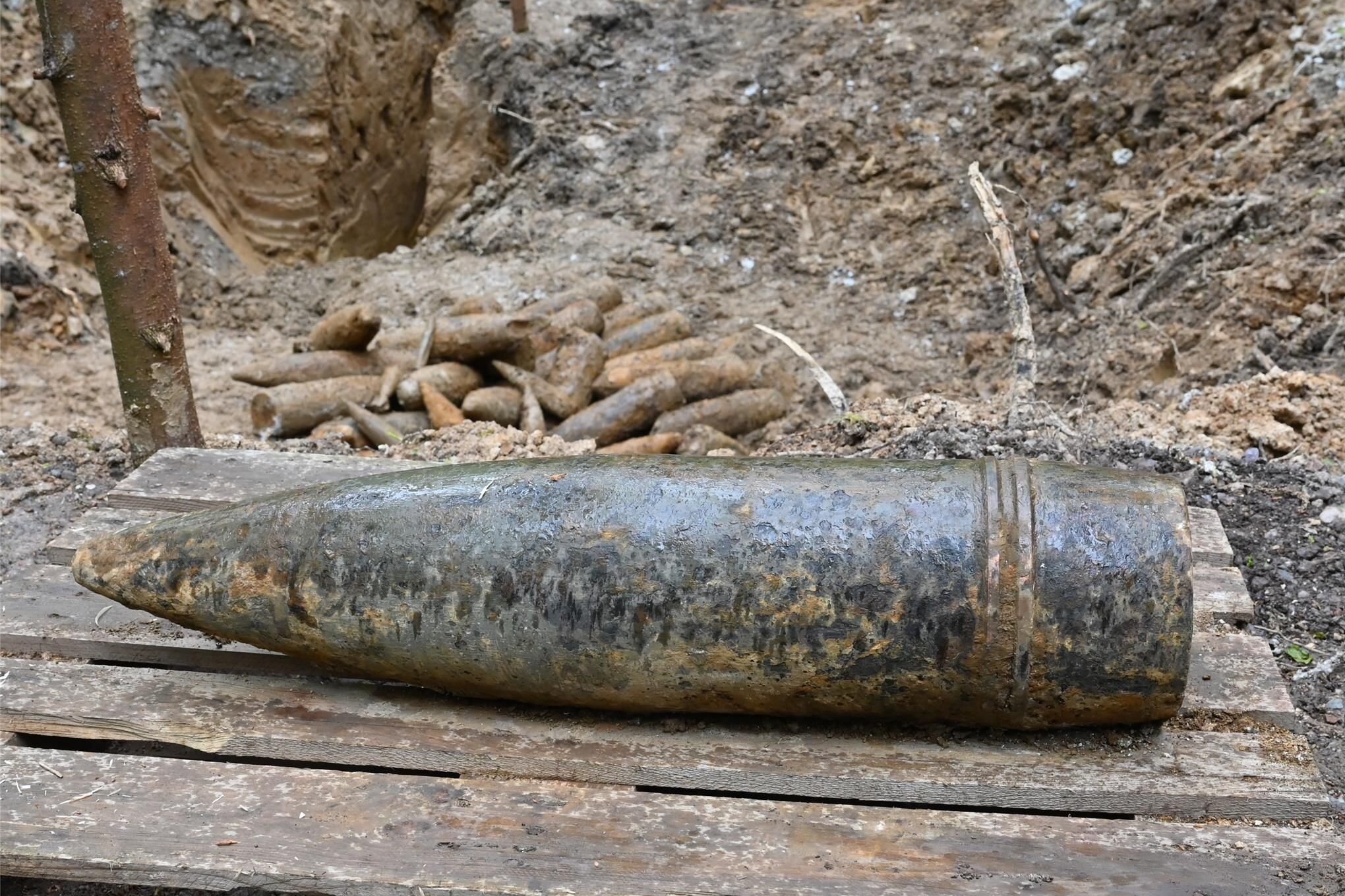 Munitionsfund im Lichtenauer Muna-Wald: Amtmannstraße sechs Wochen gesperrt