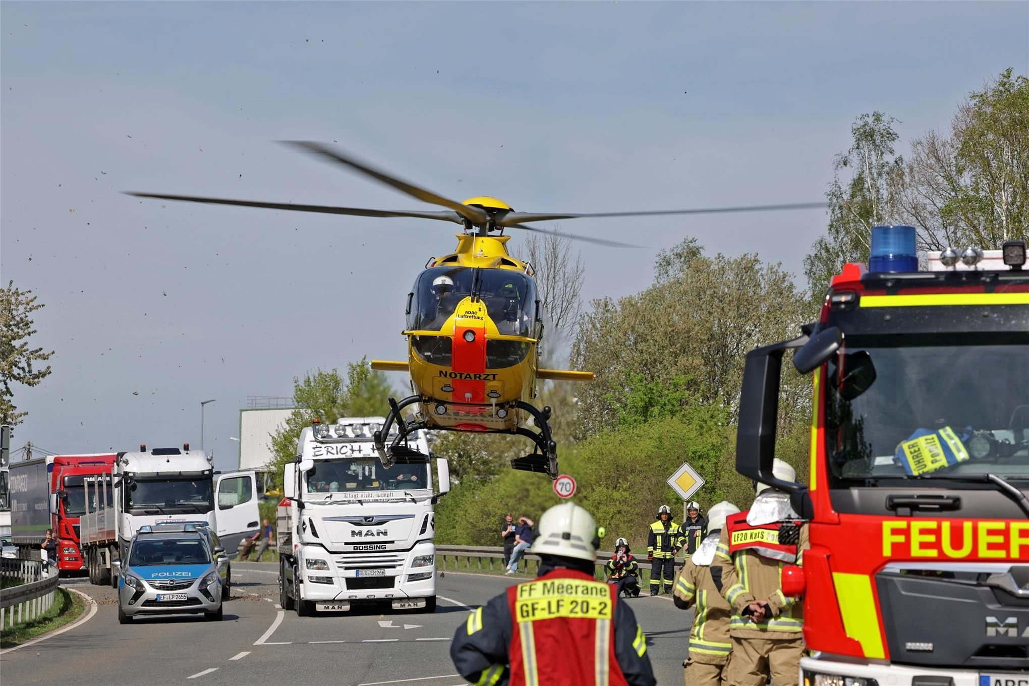 Unfall B 93