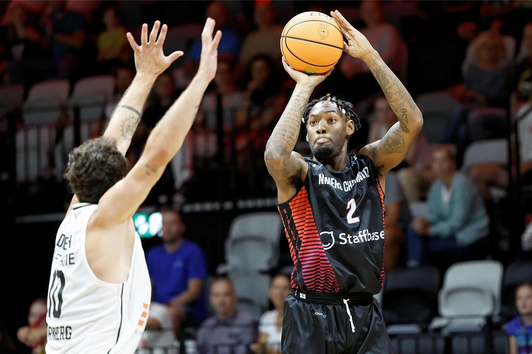 Niners Chemnitz-Neuzugang Jeff Garrett: Der Nette, der auch ganz anders ...