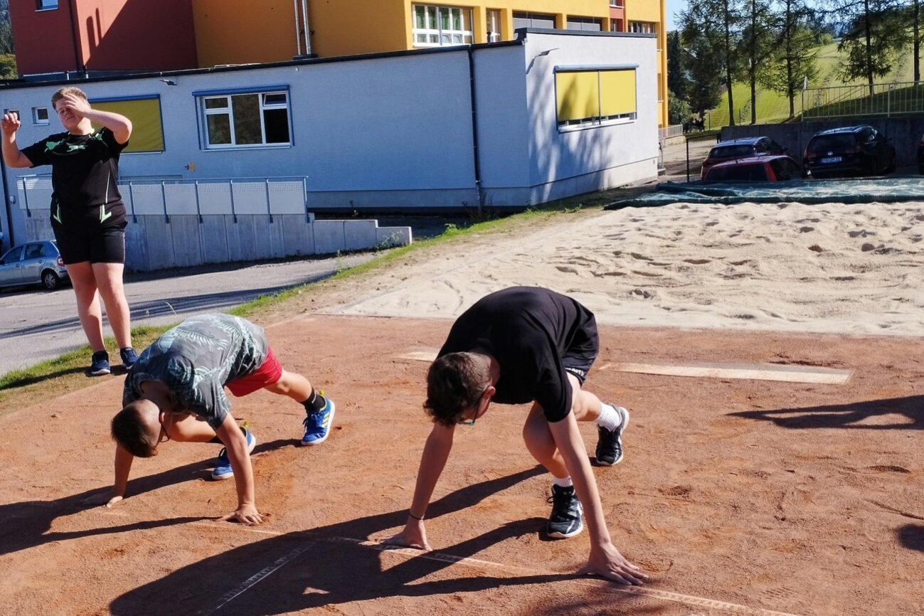 Oberschüler in Rechenberg-Bienenmühle können endlich über neue Bahn flitzen