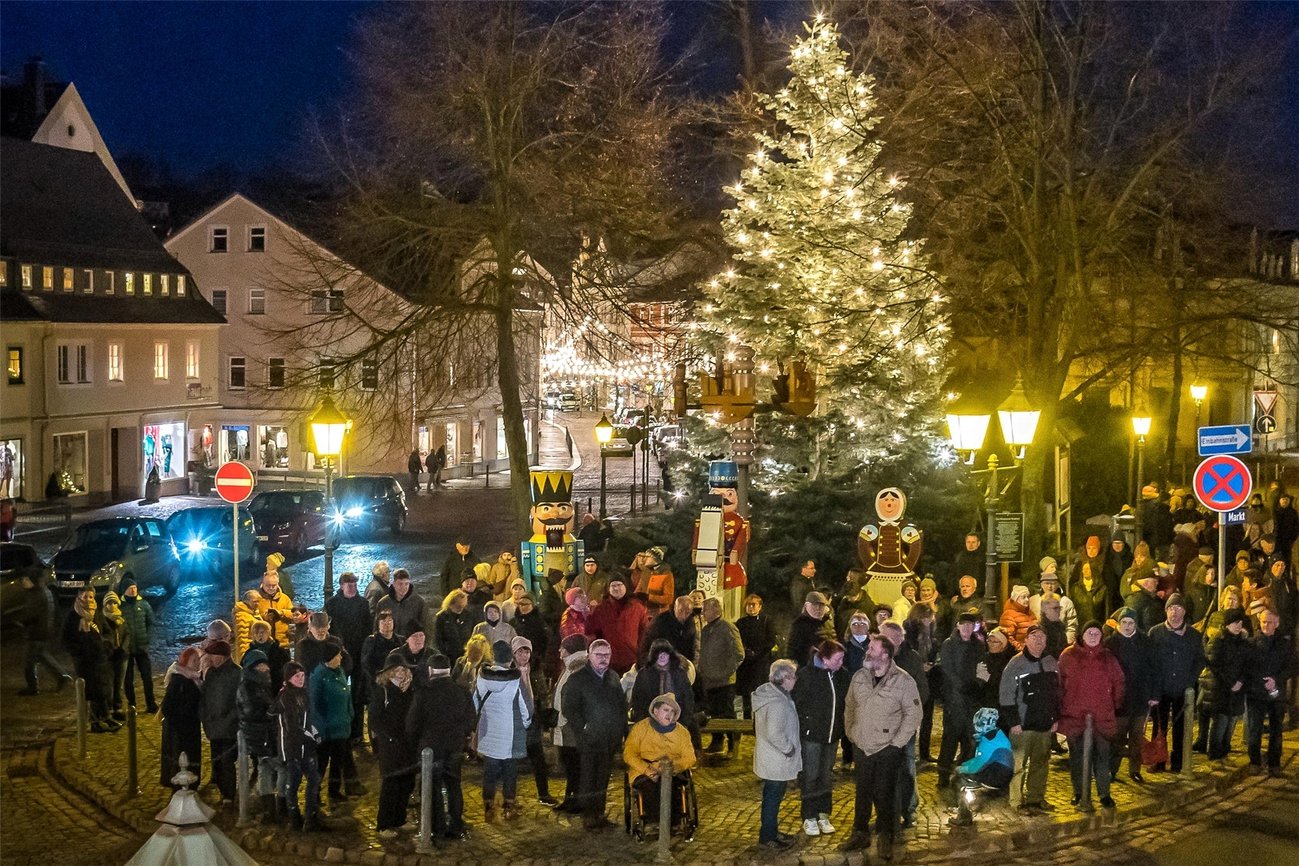 Olbernhau löscht symbolisch die Lichter