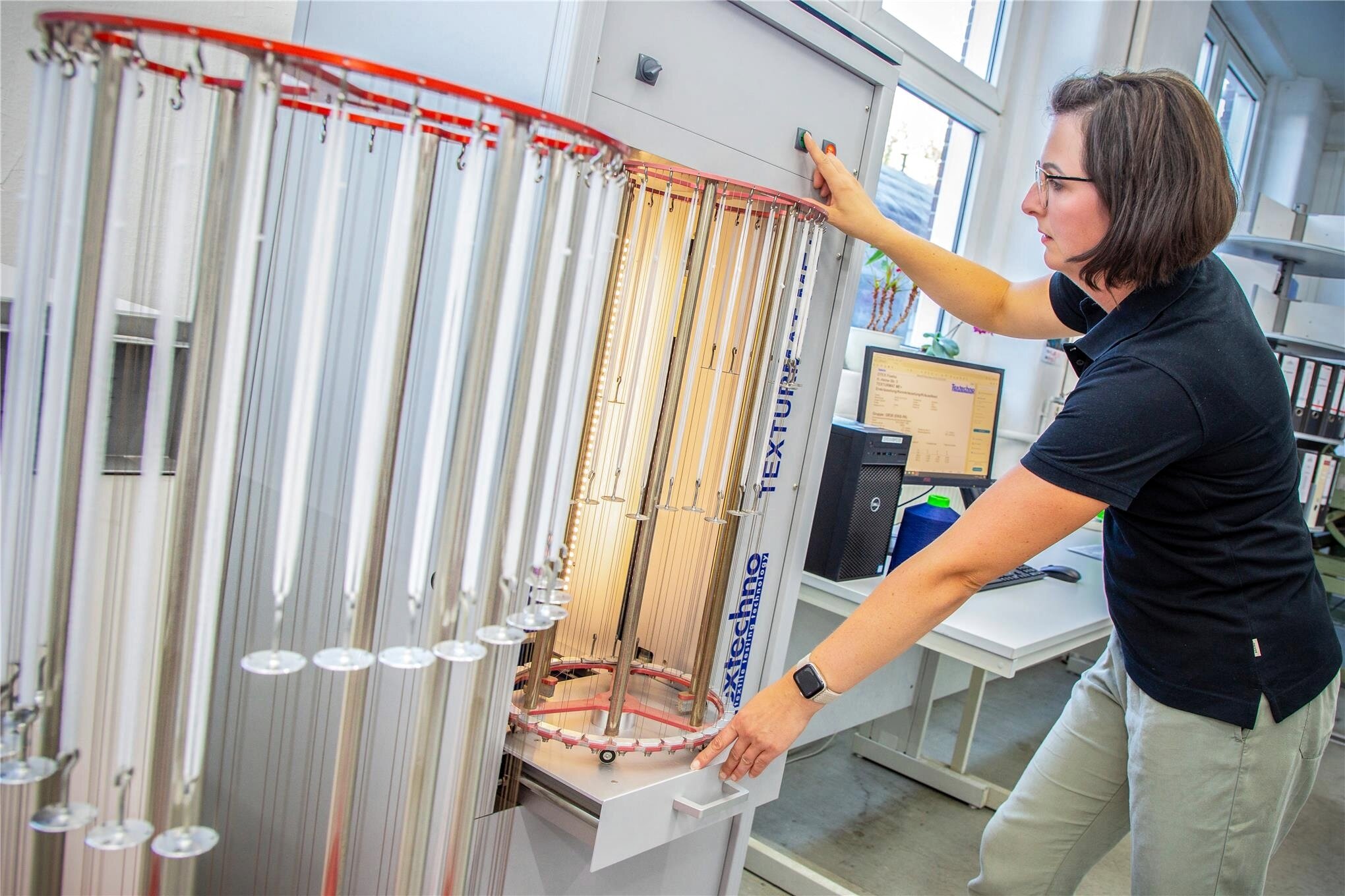 Otex in Flöha: Von der Bäckerei in die Textilfabrik