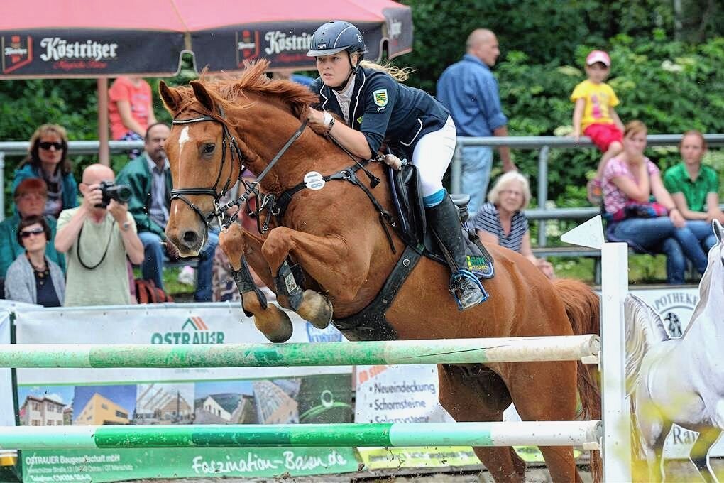 Pfingstturnier der RFSG Langenleuba-Niedersteinbach: Viele Sprünge und ...