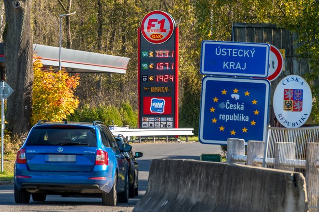 Euro Oil Tankstelle Tschechien