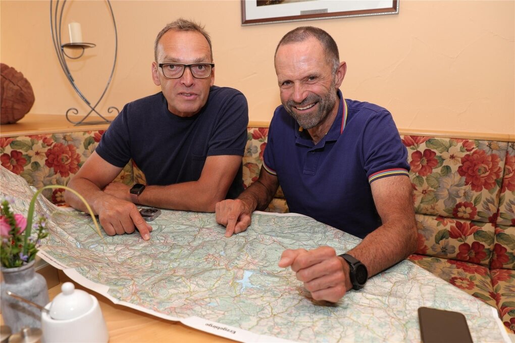 Rennrad-Abenteuer im Erzgebirge: Mit Ex-Radprofis Olaf Ludwig und Mario ...