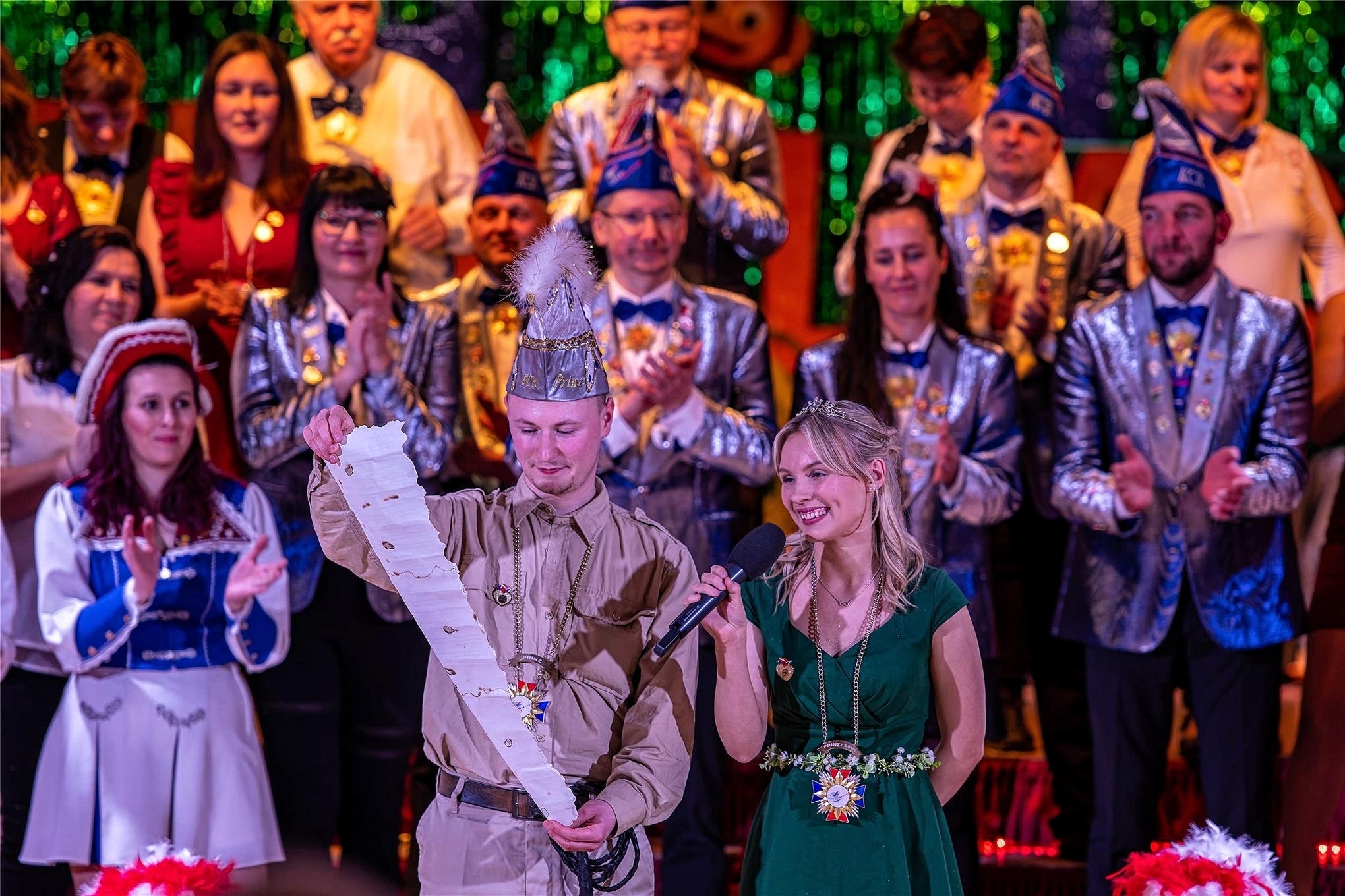 Rochlitz feiert Fasching: Narren lassen Bürgerhaus beben