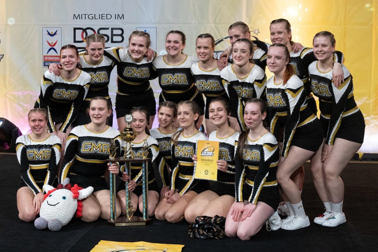 Saisonfinale voller Emotionen: Cheermania Auerbach schreibt Geschichte
