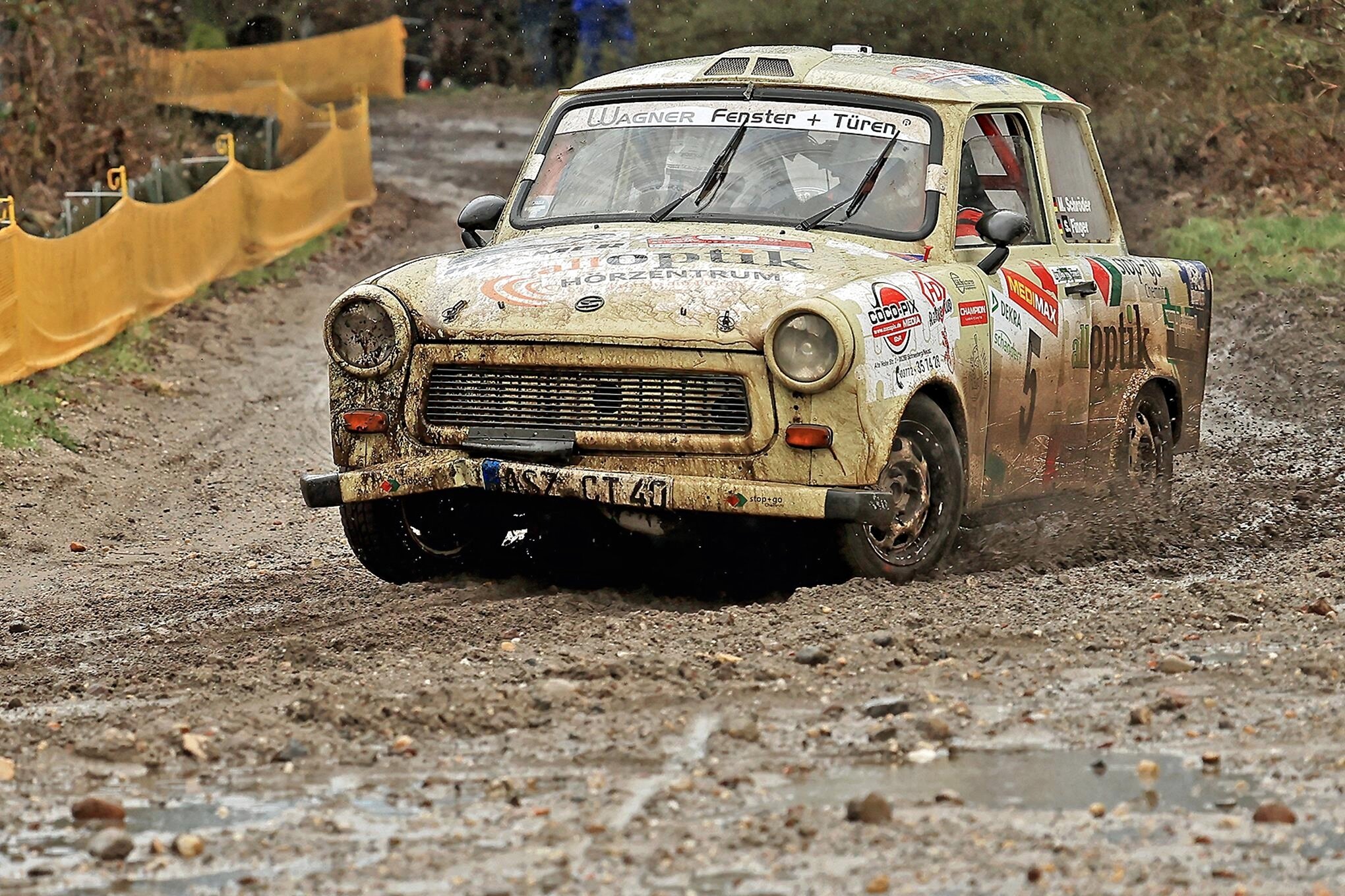 Schottercup: Einziger Trabi bei Rallye Wittenberg kommt aus dem ...