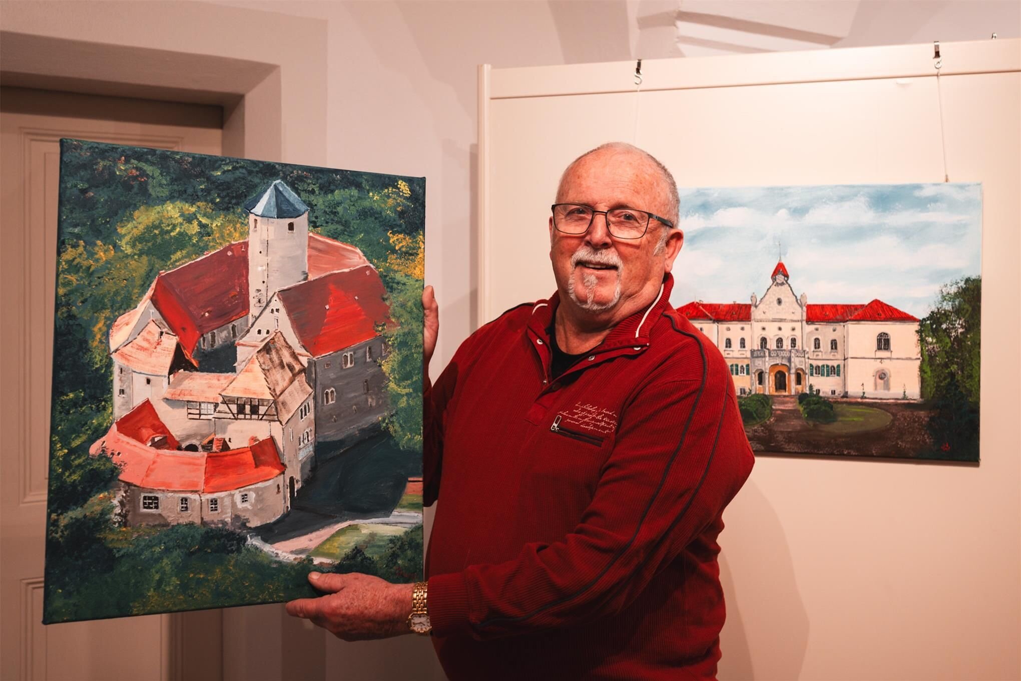 „Tal der Burgen und Schlösser“: Bilder von Helmut Weller im Schloss ...