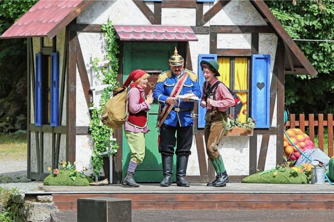 Theater auf den Greifensteinen: Ein Räuber kämpft um seinen guten Ruf