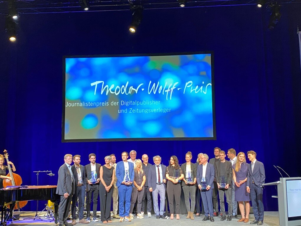 Theodor-Wolff-Preis verliehen: Das sind die besten journalistischen ...