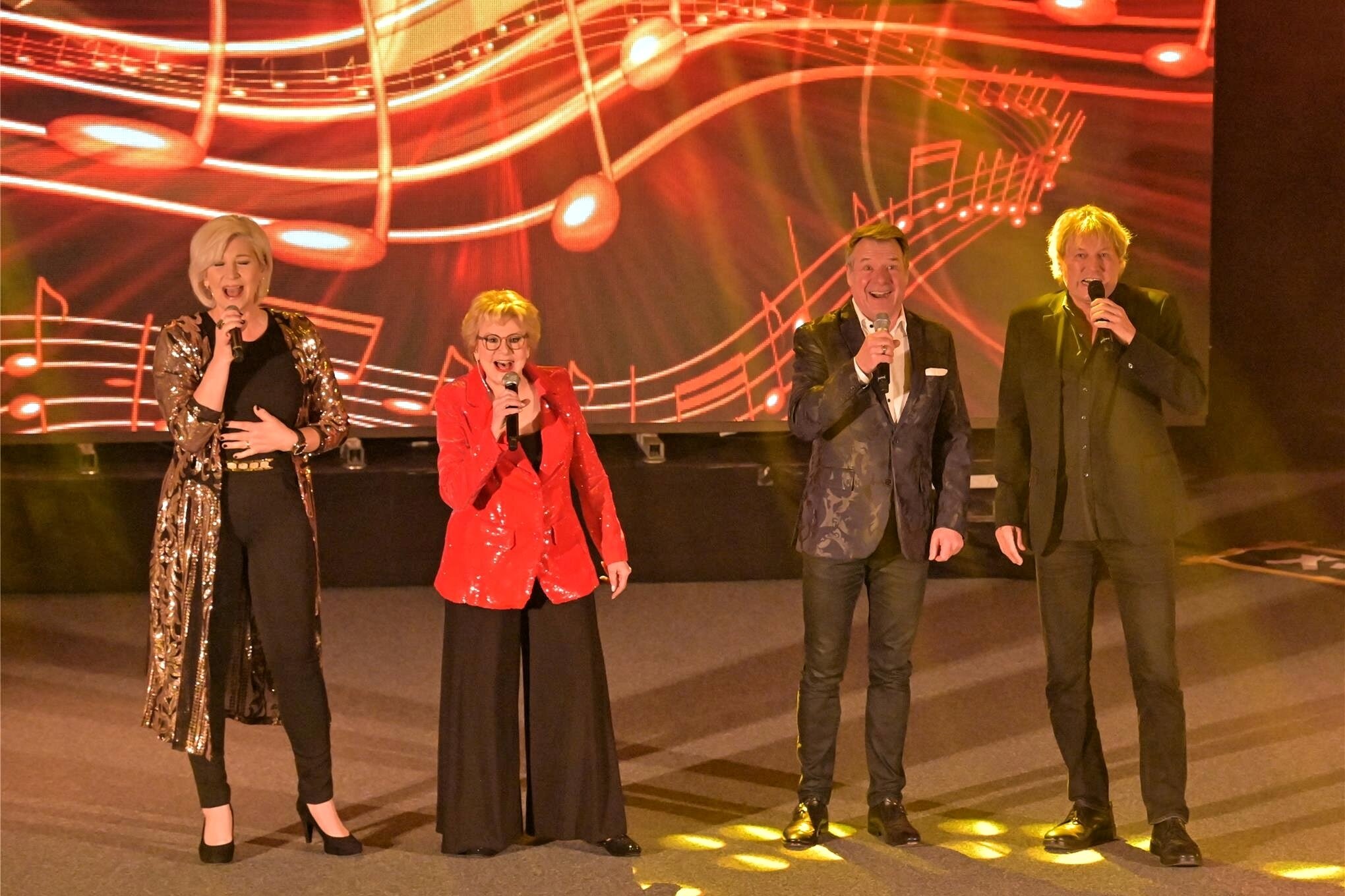 Tournee-Start der „Großen Schlager-Hitparade 2024“ in Aue