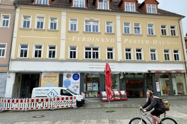 Umbau am Markt in Mittweida: Das passiert gerade im Ferdinand-Pester-Haus